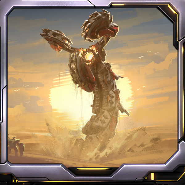 Arclight Sandworm Standard | Mechabellum Wiki